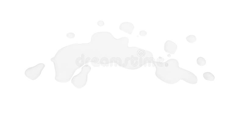 Puddle of Pure Water on White Background Stock Image - Image of refresh ...