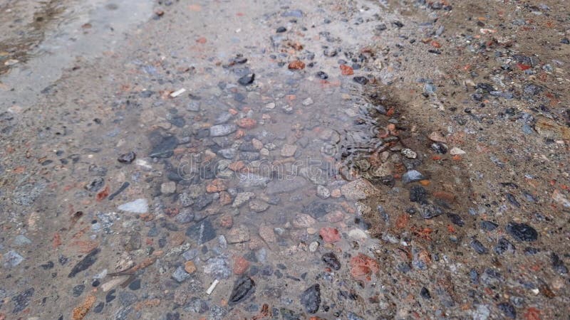 Gravel Surface at the Sunset, Wallpaper Footage in 4k Stock Footage ...