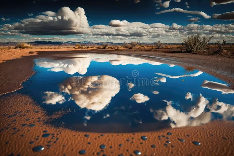 Puddle Reflections Stock Illustrations – 247 Puddle Reflections Stock ...