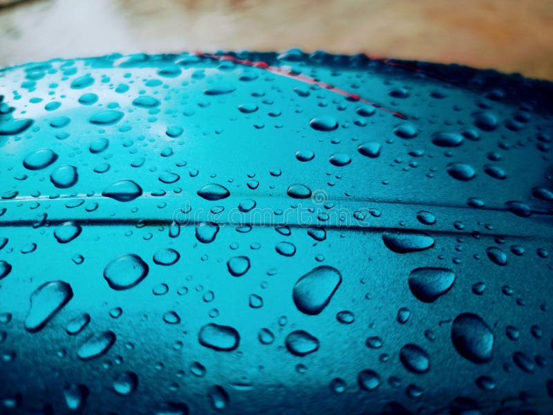 Puddle of Water on the Motor Tank Stock Photo - Image of motor ...