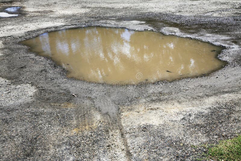 Puddle of water stock image. Image of texture, puddle - 90029197