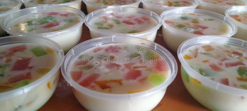Puding Agar Agar stock image. Image of food, fish, dish - 229116639