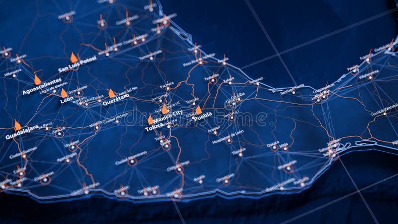 Mexico Puebla City Map Stock Photos - Free & Royalty-Free Stock Photos ...