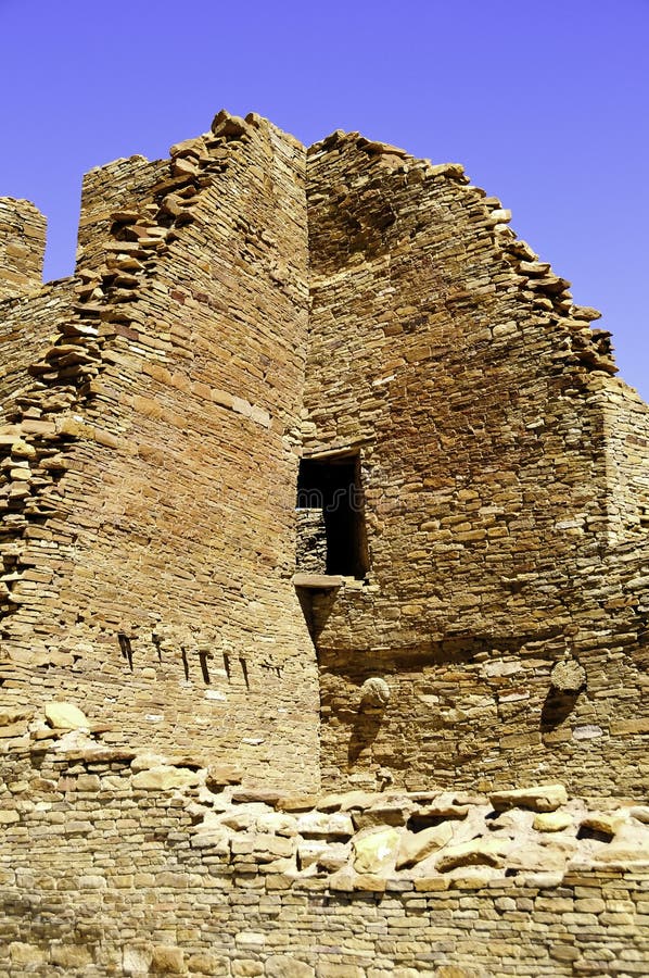 Pueblo Bonito, Chaco Canyon Stock Photo - Image of culture, religion ...