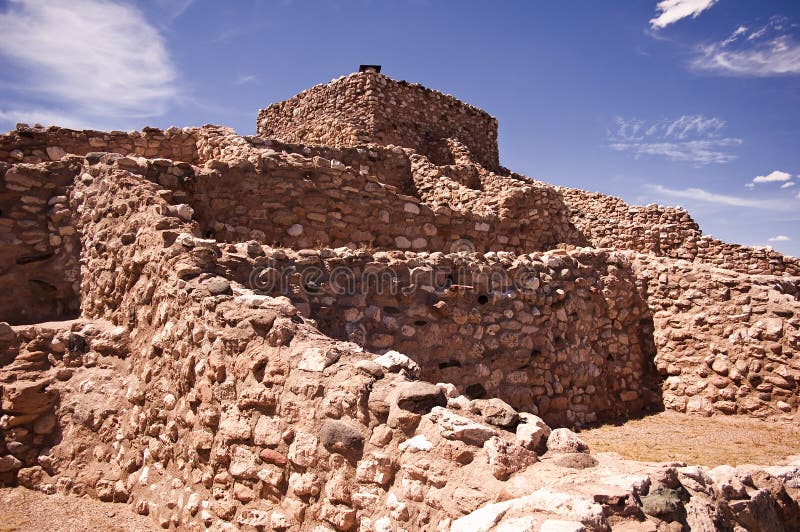 Kinishba Ruins stock image. Image of arizona, structure - 70760971