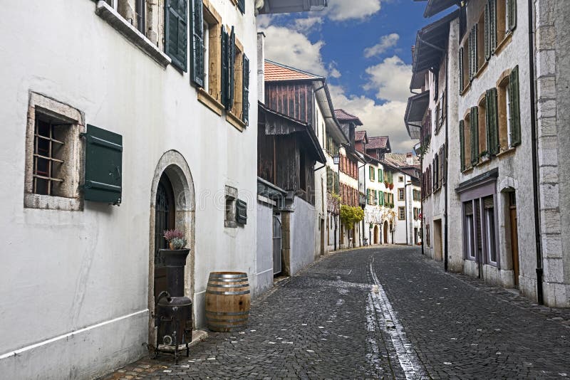 Twann Suiza Agosto 14 2019 Paseo De Gaicht a Twann Y Lago Biel Foto de ...