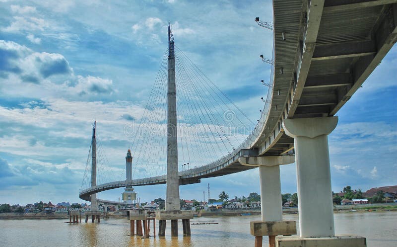 Puente de gala arasy foto de archivo. Imagen de arco - 262507502