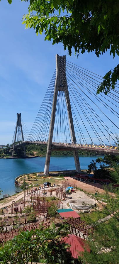 Puentes de barelang foto de archivo editorial. Imagen de indonesia ...