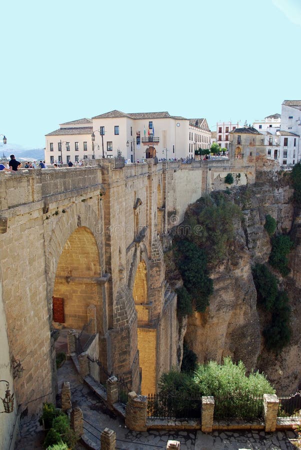 Puento Nuevo stock photo. Image of european, landmark - 17875068