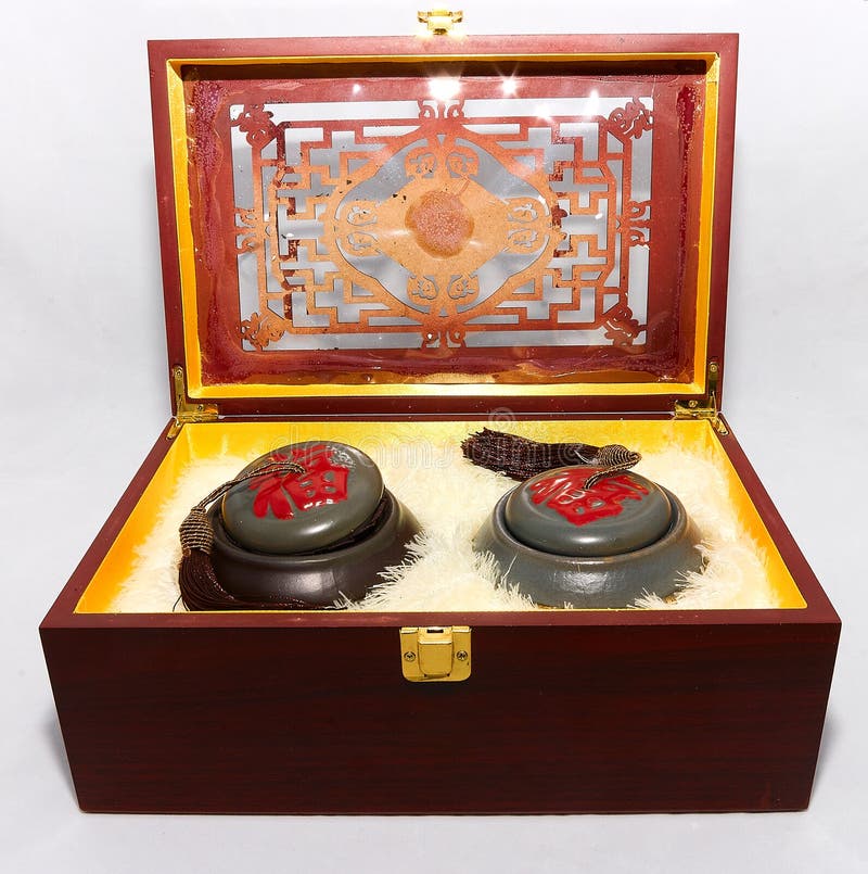 Puer tea in bricket is stock image. Image of extra, black - 90420915