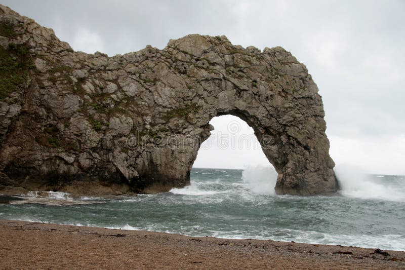 Puerta de Durdle imagen de archivo. Imagen de turismo - 1190065