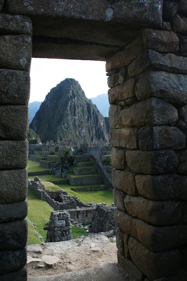 Puerta de los incas foto de archivo. Imagen de america - 50475442