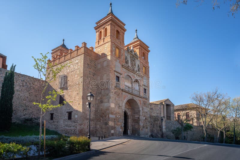 Puerta Del Cambron Gate - Toledo, Spain Stock Image - Image of ...