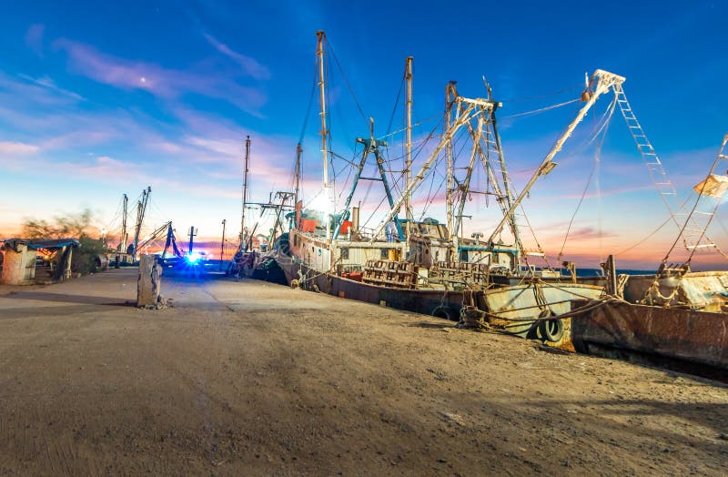 Puerto De Sonora De Los Yavaros Foto de archivo - Imagen de lata ...