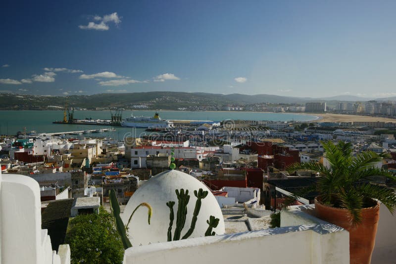 Castillo De Tánger, Tánger, Marruecos Imagen de archivo - Imagen de ...
