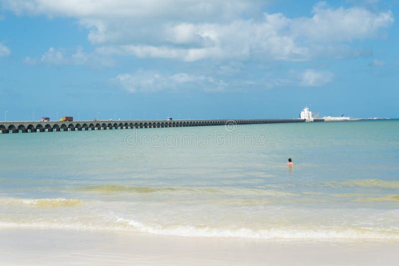 Puerto Progreso, Yucatan stock photo. Image of port, tropical - 65255238