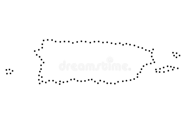 Puerto Rico Abstract Schematic Map from the Black Dots Along the Stock ... Puerto Rico Abstract Schematic Map from the Black Dots Along the Stock ...