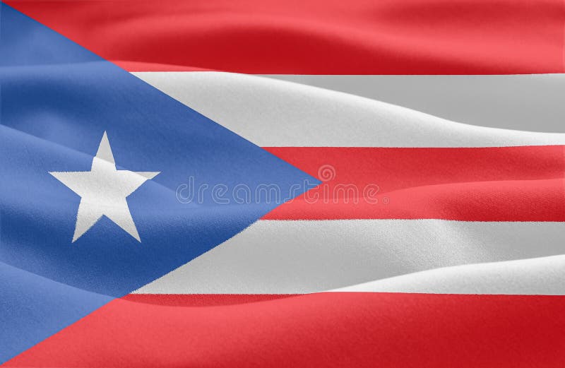 Puerto Rico flag design 1 stock illustration. Illustration of artistic ...