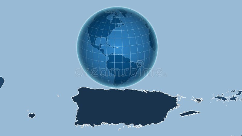 Puerto Rico Realistic Flag Animation. Stock Video - Video of texture ...