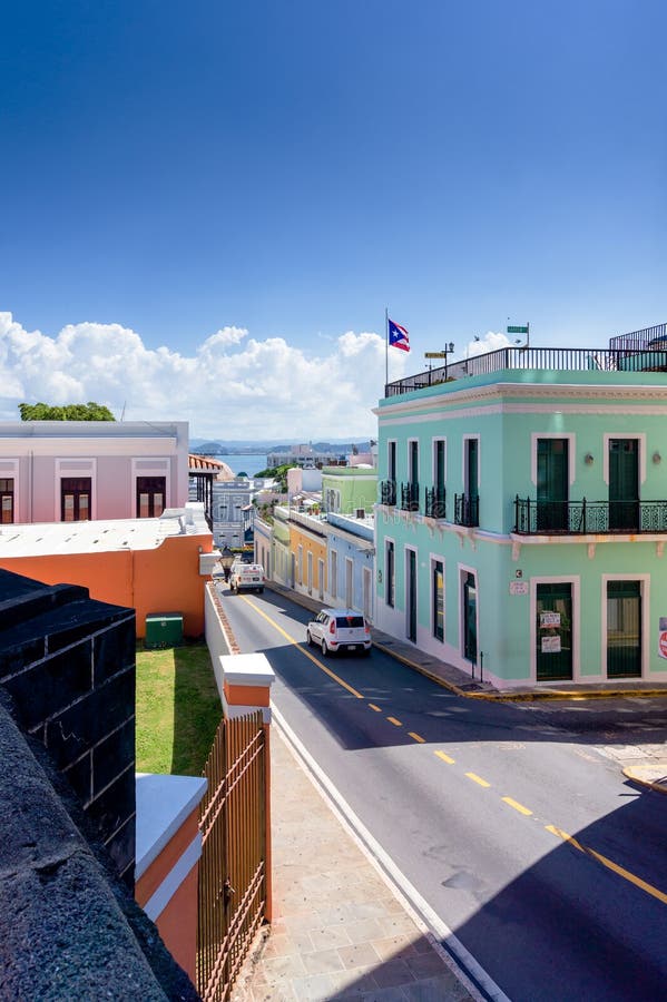 Puerto Rico Streets and Architecture Editorial Photography - Image of ...