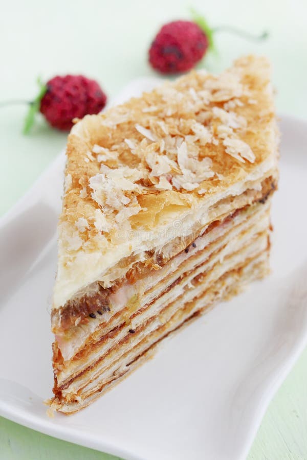 Puff cake stock image. Image of ground, isolated, cream - 39751759