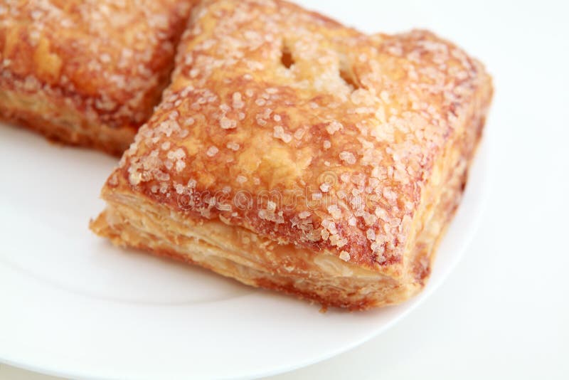 Puff cookie with jam stock image. Image of puff, bake - 25223995