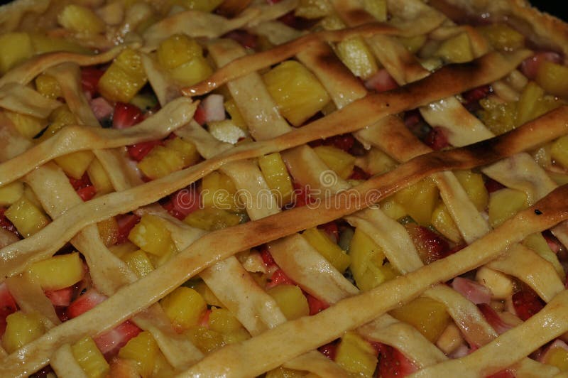 Puff Pastry Cake with Assorted Fruits Stock Photo - Image of fruit ...