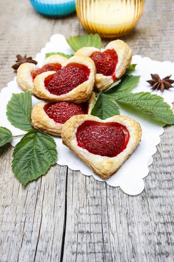 Puff pastry cookies stock image. Image of graphic, creamy - 38648473