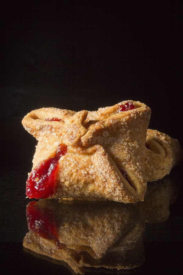 Puff Pastry Envelopes with Jam Stock Image - Image of bakery, sugar ...