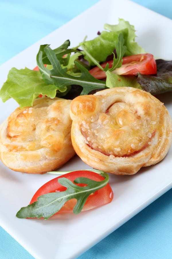 Puff pastry nests stock image. Image of starter, breakfast - 13270959