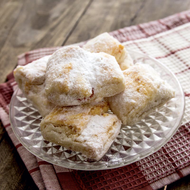 Puff pastry rolls stock image. Image of bread, puff, berry - 46596975