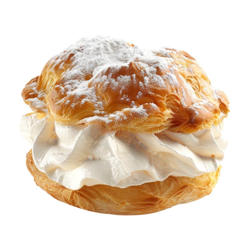 Puff Pastry on Transparent Background - Ai Generated Stock Illustration ...