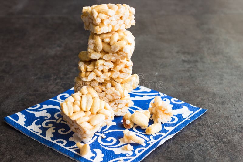 Puff Rice Cake stock image. Image of rice, sunlight, easy - 53729017