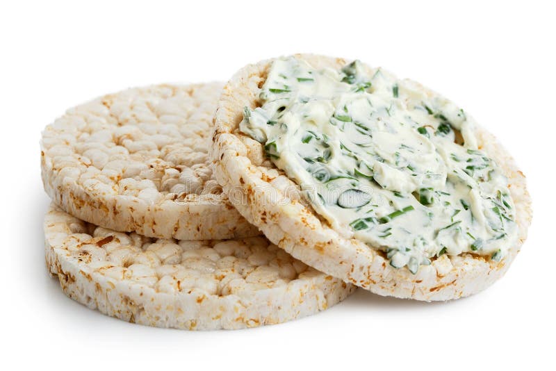 Puffed rice cake. stock photo. Image of dietary, cakes - 75574380