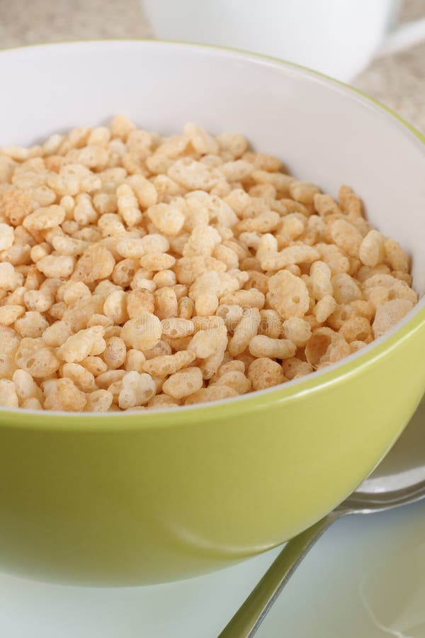 Puffed Rice Cereal stock image. Image of puffed, kids - 42196159