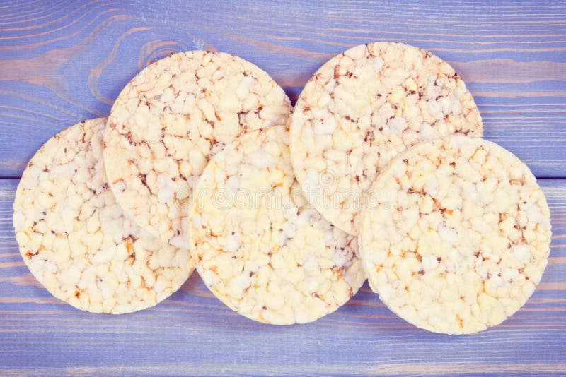 Puffed Rice or Corn Waffles, Healthy Nutrition Concept Stock Image ...