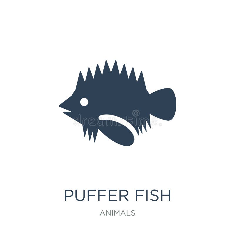 Puffer Icon in Trendy Design Style. Puffer Icon Isolated on White ...