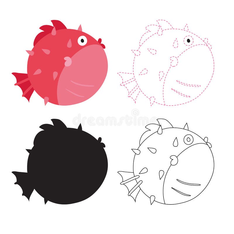 Art Fish Worksheet Stock Illustrations – 1,056 Art Fish Worksheet Stock ...