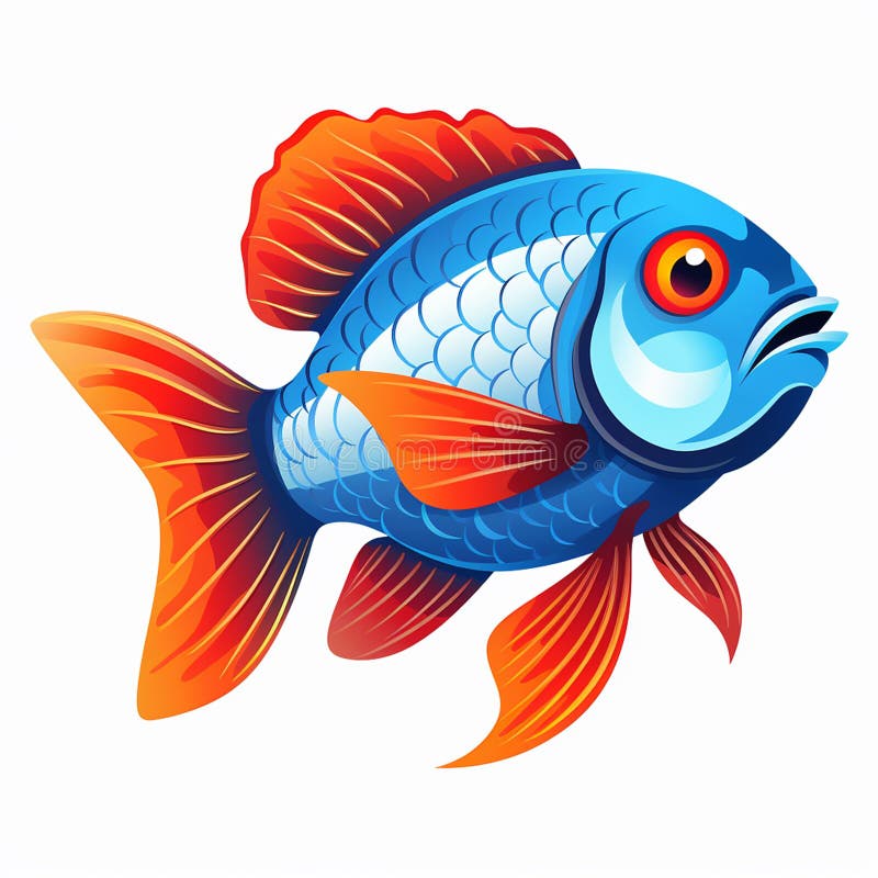 Pufferfish Puffing Up To Scare Off Predators Stock Illustration ...