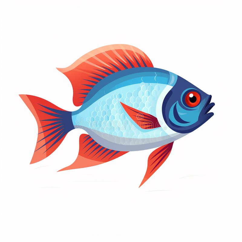 Pufferfish Puffing Up To Scare Off Predators Stock Illustration ...