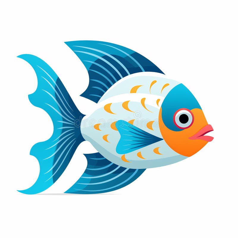 Pufferfish Puffing Up To Scare Off Predators Stock Illustration ...