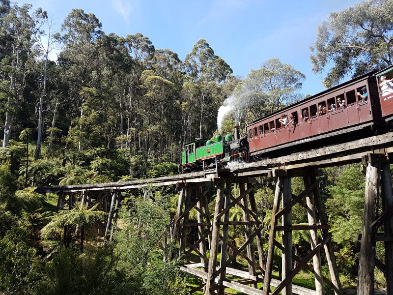 Puffing Billy editorial stock image. Image of puffing - 116327789