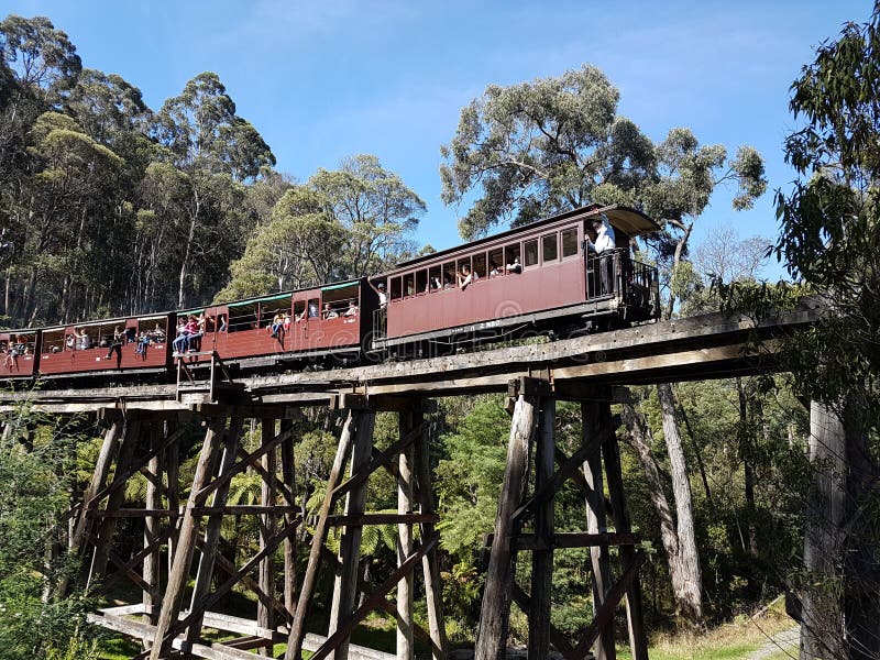 Puffing Billy editorial stock image. Image of dandenong - 116327734