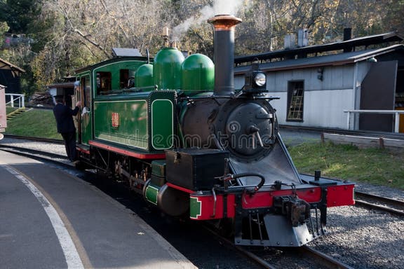 Puffing Billy Steam Train Engine Editorial Image - Image of engine ...