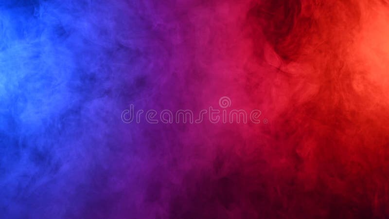 Puffs of Colored Pink-blue Smoke on a Black Background,. Stock Video ...