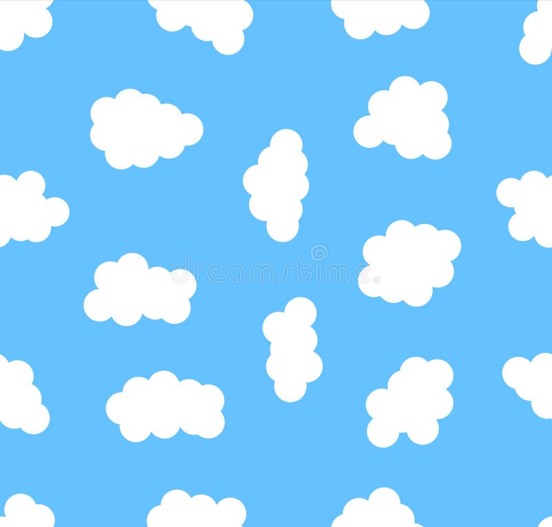 Cartoon Clouds Puffy Vector White Stock Illustrations – 104 Cartoon ...