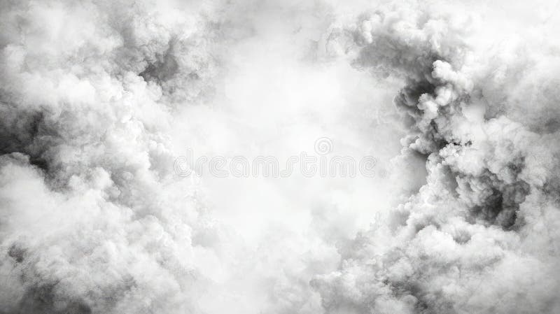 White Cloud Texture Background in Minimal Abstract 3D Style Stock Image ...