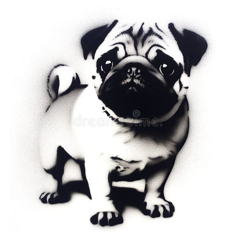 Pug Graffiti Stock Illustrations – 15 Pug Graffiti Stock Illustrations, Vectors & Clipart ...