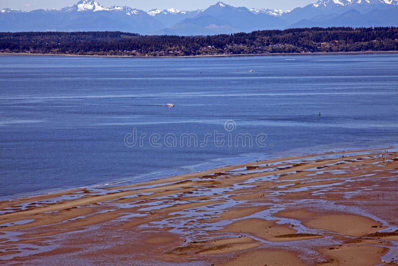 Puget sound, USA stock photo. Image of seattle, ocean - 27419948