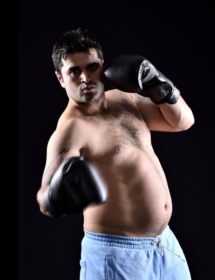 Pugile di pugilato immagine stock. Immagine di esercitazione - 36993719